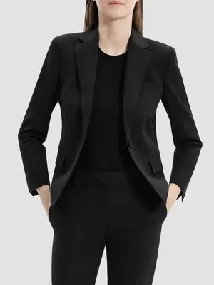 Theory Slim-fit One-button Blazer
