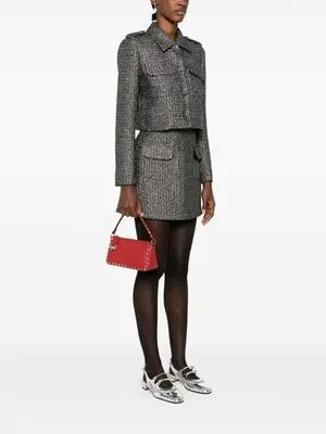 Valentino Garavani Small Rockstud Tote Bag - Red