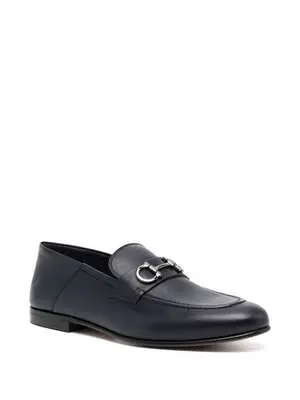 FERRAGAMO Gancini Loafers - Blue