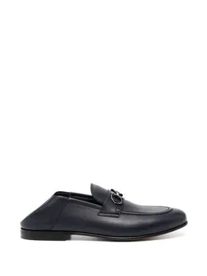 FERRAGAMO Gancini Loafers - Blue
