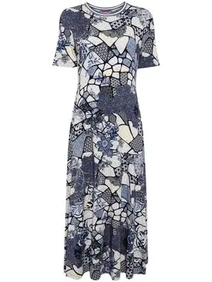 Johnny Was Moonlight Glass T-shirt Dress