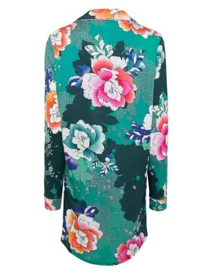 Johnny Was Archimal Sleep Dress - Green