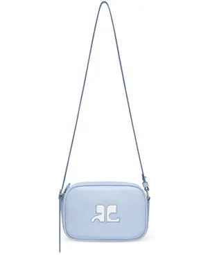 COURREGES Reedition Leather Camera Bag