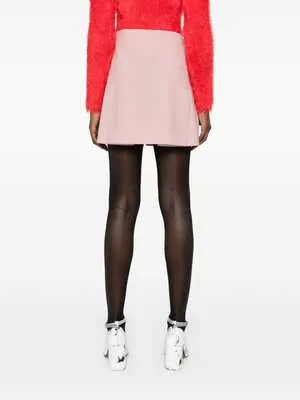 Marni Embroidered-logo Mini Skirt