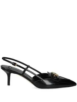 Elisabetta Franchi 60mm Leather Pumps - Black