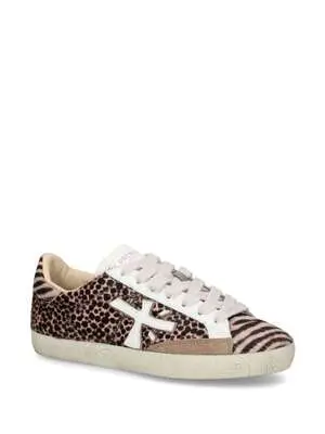 Premiata Leopard-print Sneakers