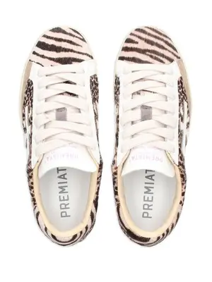 Premiata Leopard-print Sneakers