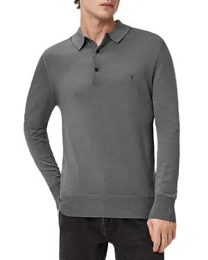 Allsaints Long Sleeve Polos For Men