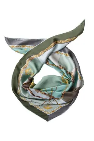 ELIZABETTA Gabriellahand Rolled Silk Foulard For Women