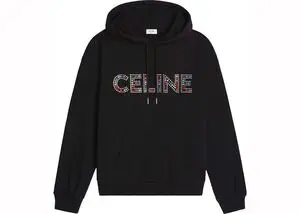 Celine Rhinestones Hoodie