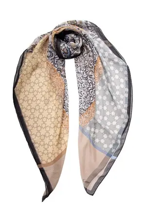 ELIZABETTA Dafnelarge Silk Scarf For Women