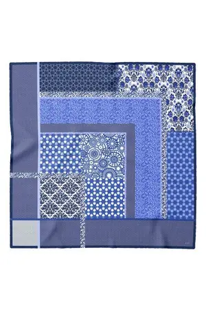 ELIZABETTA Dafnelarge Silk Scarf For