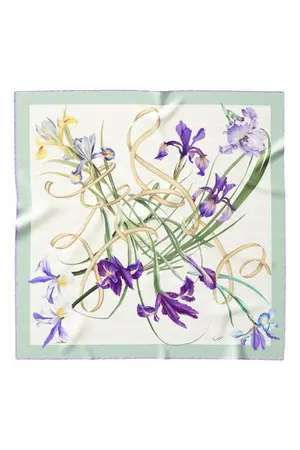 ELIZABETTA Susannahand Rolled Silk Foulard For