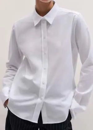 ME+EM Travel Layering Shirt - White