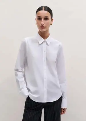 ME+EM Travel Layering Shirt - White