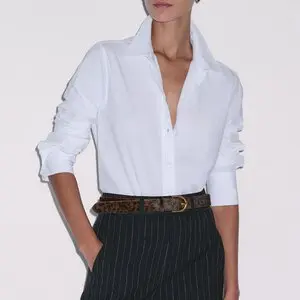 ME+EM Travel Layering Shirt - White