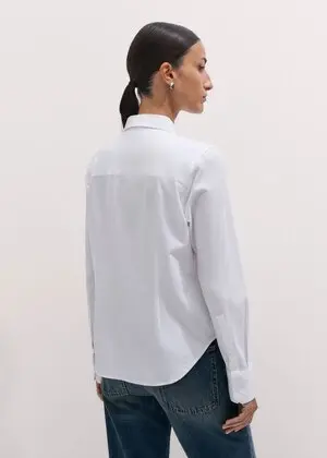 ME+EM Travel Layering Shirt - White