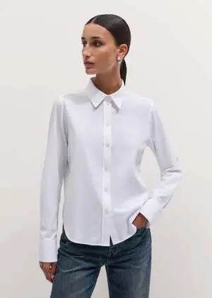 ME+EM Travel Layering Shirt - White