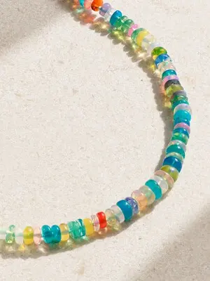 Jia Jia Gold -stone Beaded Anklet