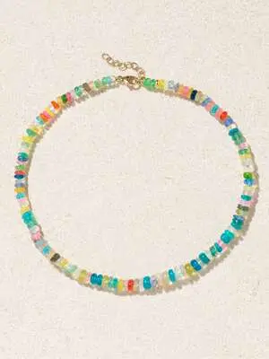 Jia Jia Gold -stone Beaded Anklet