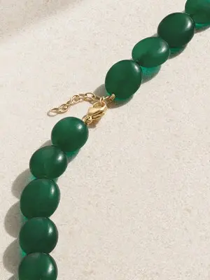 Jia Jia Arizona Emerald Quartz Necklace - Green