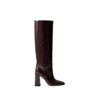 GIANVITO ROSSI Vanta 95 Patent-leather Knee Boots