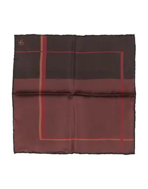 Canali Scarf Chocolate Silk