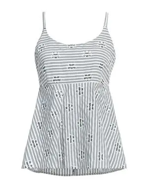 TRUSSARDI Peplum Top With Floral Appliqués
