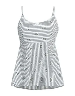 TRUSSARDI Peplum Top With Floral Appliqués
