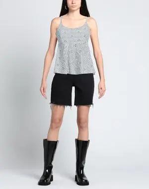 TRUSSARDI Peplum Top With Floral Appliqués