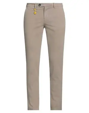 MANUEL RITZ Cotton Stretch Chino Pants - Beige