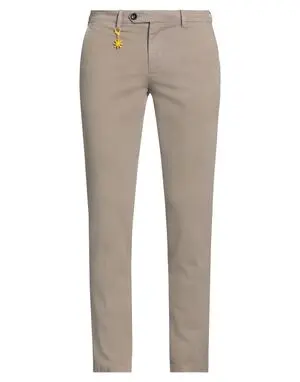 MANUEL RITZ Cotton Stretch Chino Pants - Beige