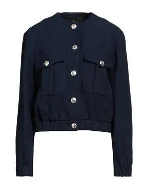 Women's Off-Center Button Jackets