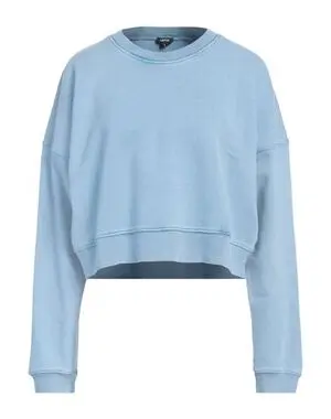 Aspesi Light Cotton French Terry Crewneck Sweatshirt - Blue