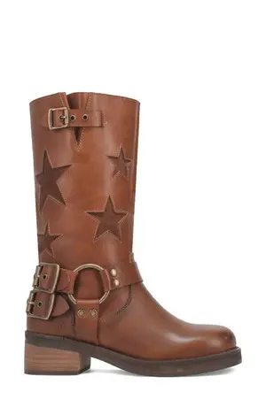DINGO List Moto Boots - Brown