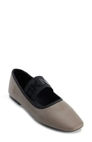 Dkny Dace Mary Jane Ballet Flat - Ash