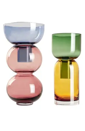 CLOUDNOLA Set Of 2 Reversible Vases