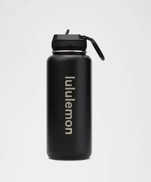Lululemon Back To Life Sport Bottle 32oz - Black
