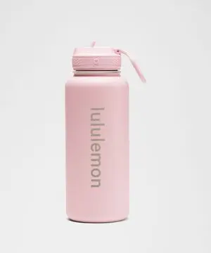 Lululemon Back To Life Sport Bottle 32oz - Blissful Pink