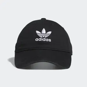 Adidas Relaxed Strap-back Cap - Black / White