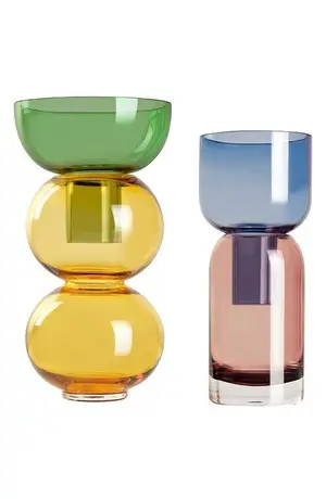 CLOUDNOLA Set Of 2 Reversible Vases