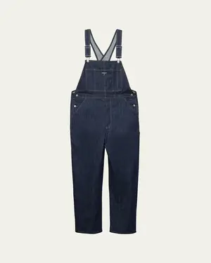 Prada Men's Denim Overalls - Bleu