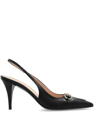 Gucci 100mm Slingback Pumps