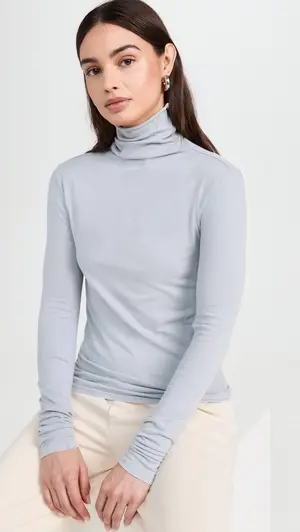Nsf Wex Mock Neck Tee