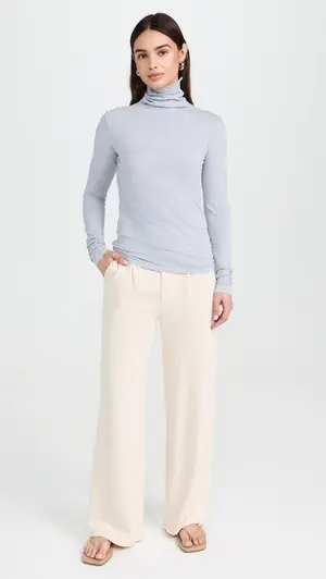 Nsf Wex Mock Neck Tee