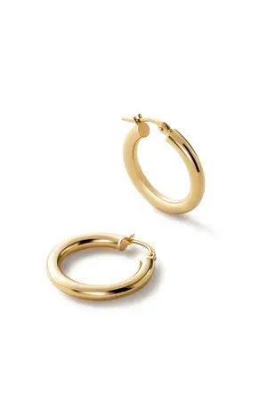 ANA LUISA Classic Hoop Earrings - Gold