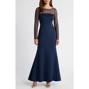 Eliza J Sheer Evening Dresses