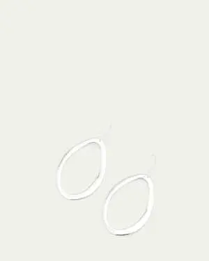 Ippolita Sterling Wavy Oval Drop Earrings