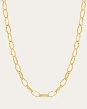 JENNIFER MEYER 18k Small Edith Link Necklace