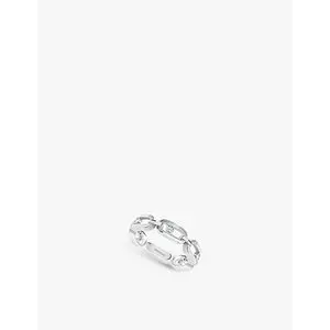 Messika Move Link Multi Diamond Ring - White Gold